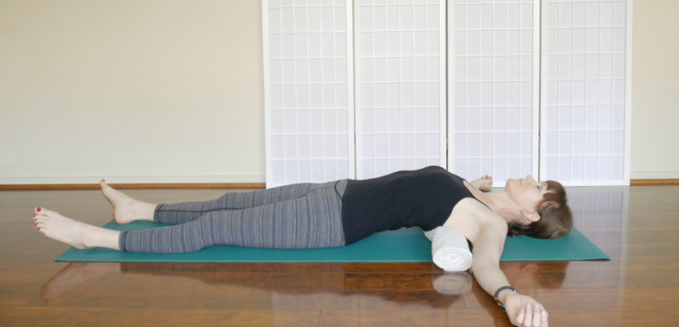 Supported Fish Pose - Emma Codd