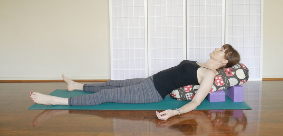 Supported Fish Pose - Emma Codd